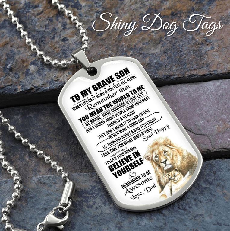 Shiny Dog Tags – Shiny and Bold
